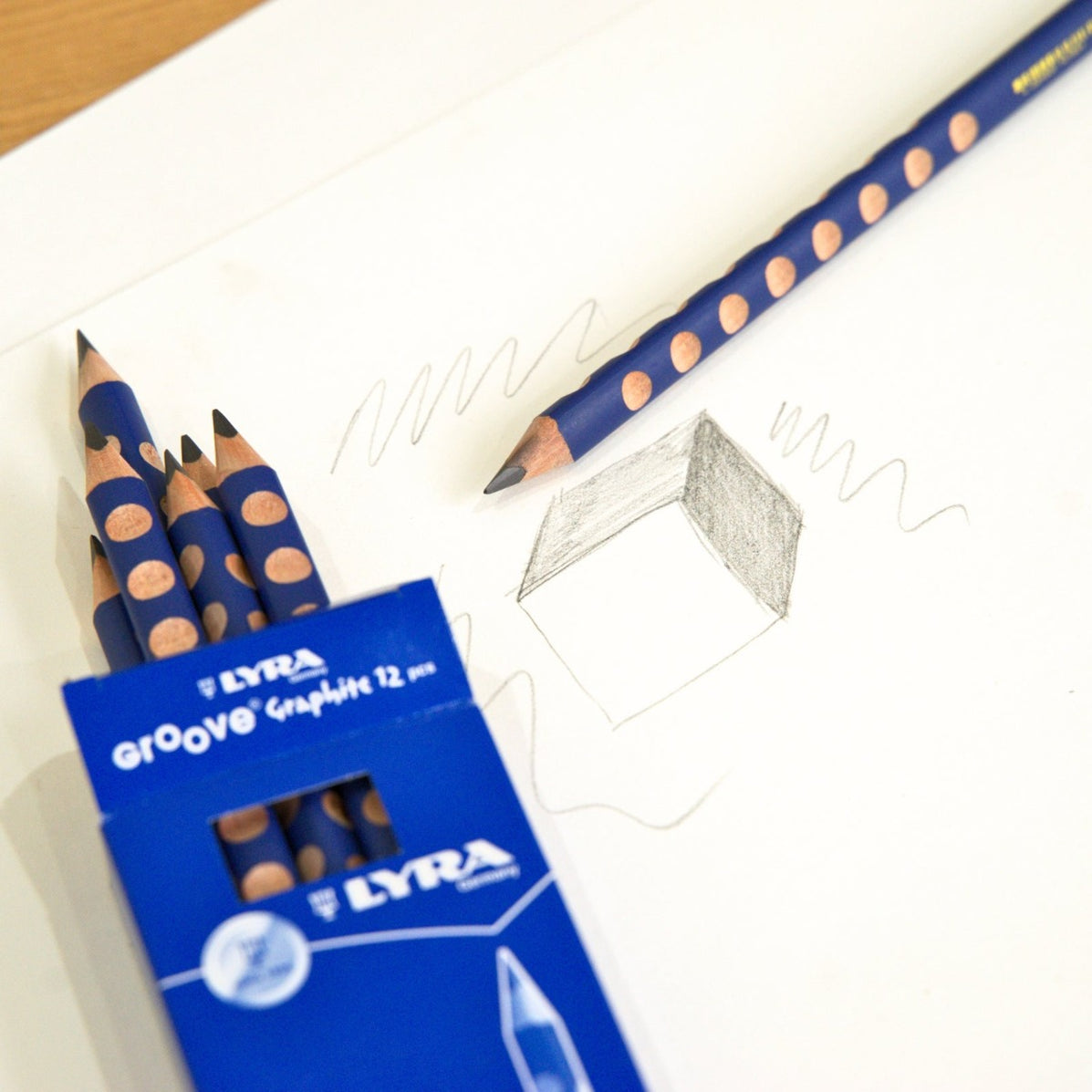 LYRA Groove Graphite Pencil Pack of 12 1870101 in Australia — Mercurius