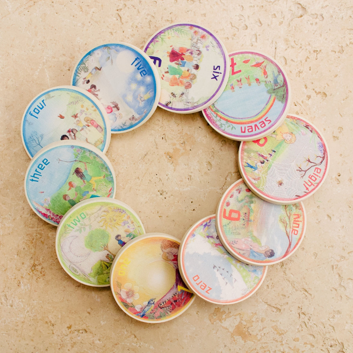 Wilded Family Number set 0-9 Learning Tools Australia — Mercurius