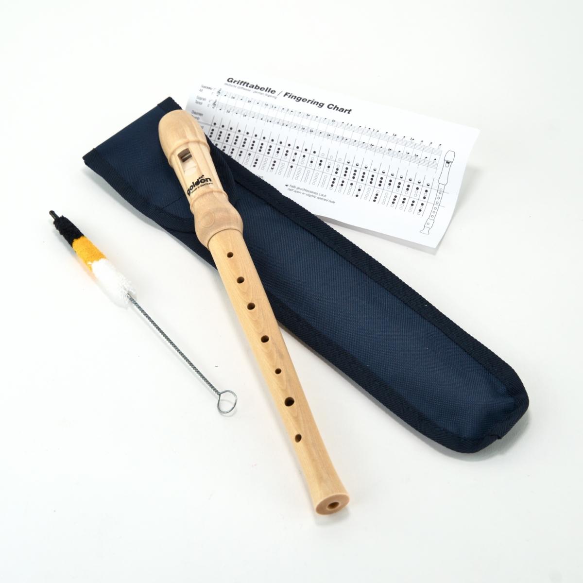 Goldon Recorder C-Soprano German Fingering - Mercurius Australia
