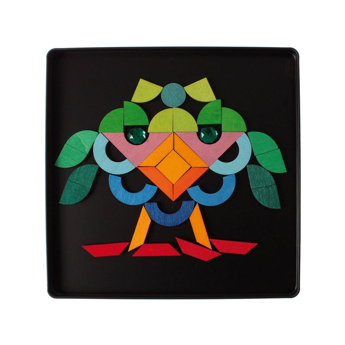 Grimm's Magnet Puzzle Sparkling Shapes - Mercurius Australia