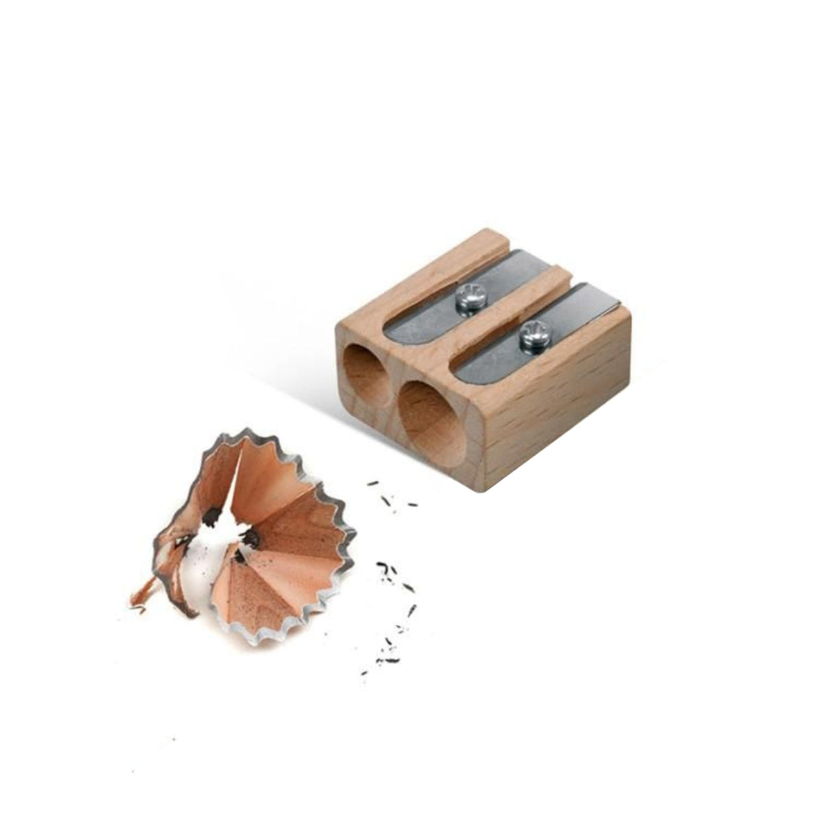 LYRA Twin-hole Wooden Pencil Sharpener Box of 16 — Mercurius