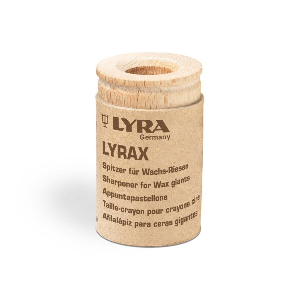 LYRA Pro Natura Wooden Sharpener for Triple One Pencil & Stick Crayons ...