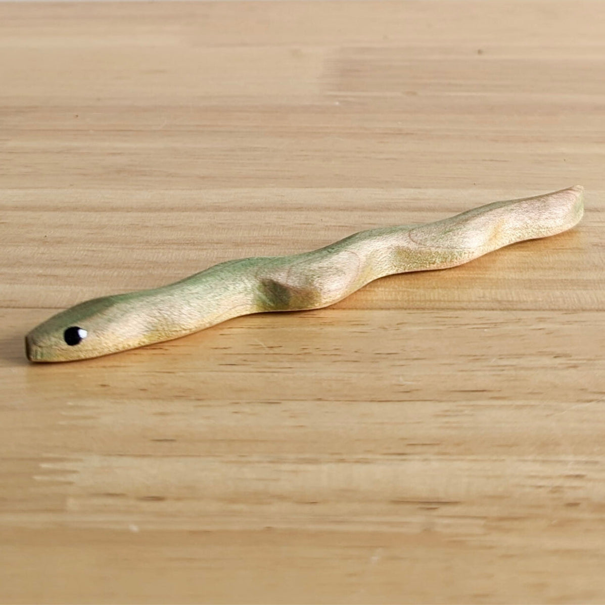 NOM Handcrafted Wooden Toy Snake - Mercurius Australia