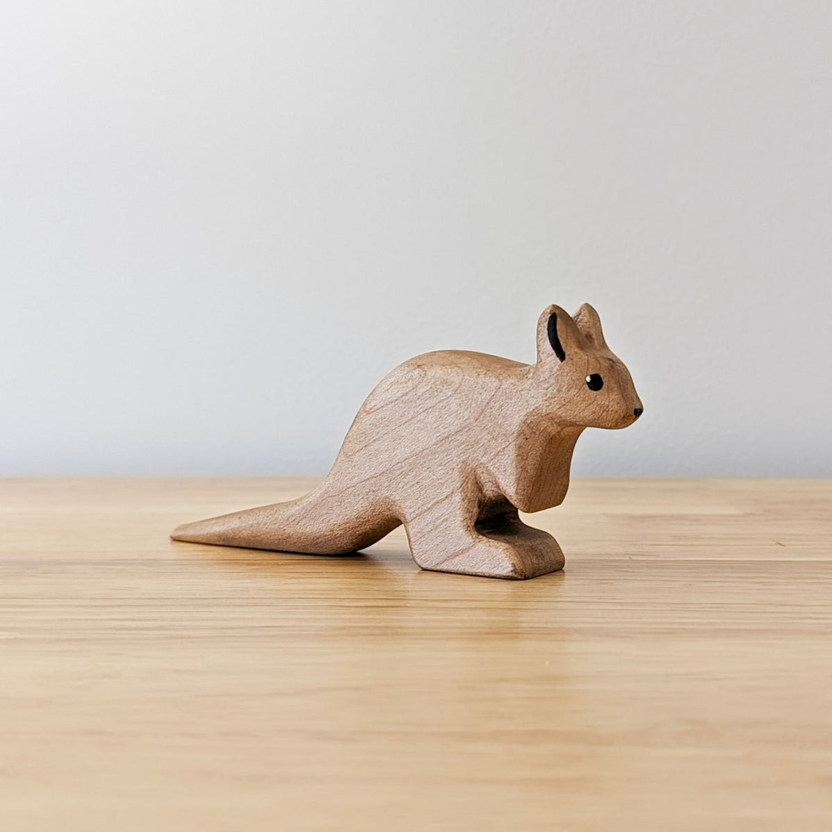 NOM Handcrafted Wooden Toy Wallaby - Mercurius Australia
