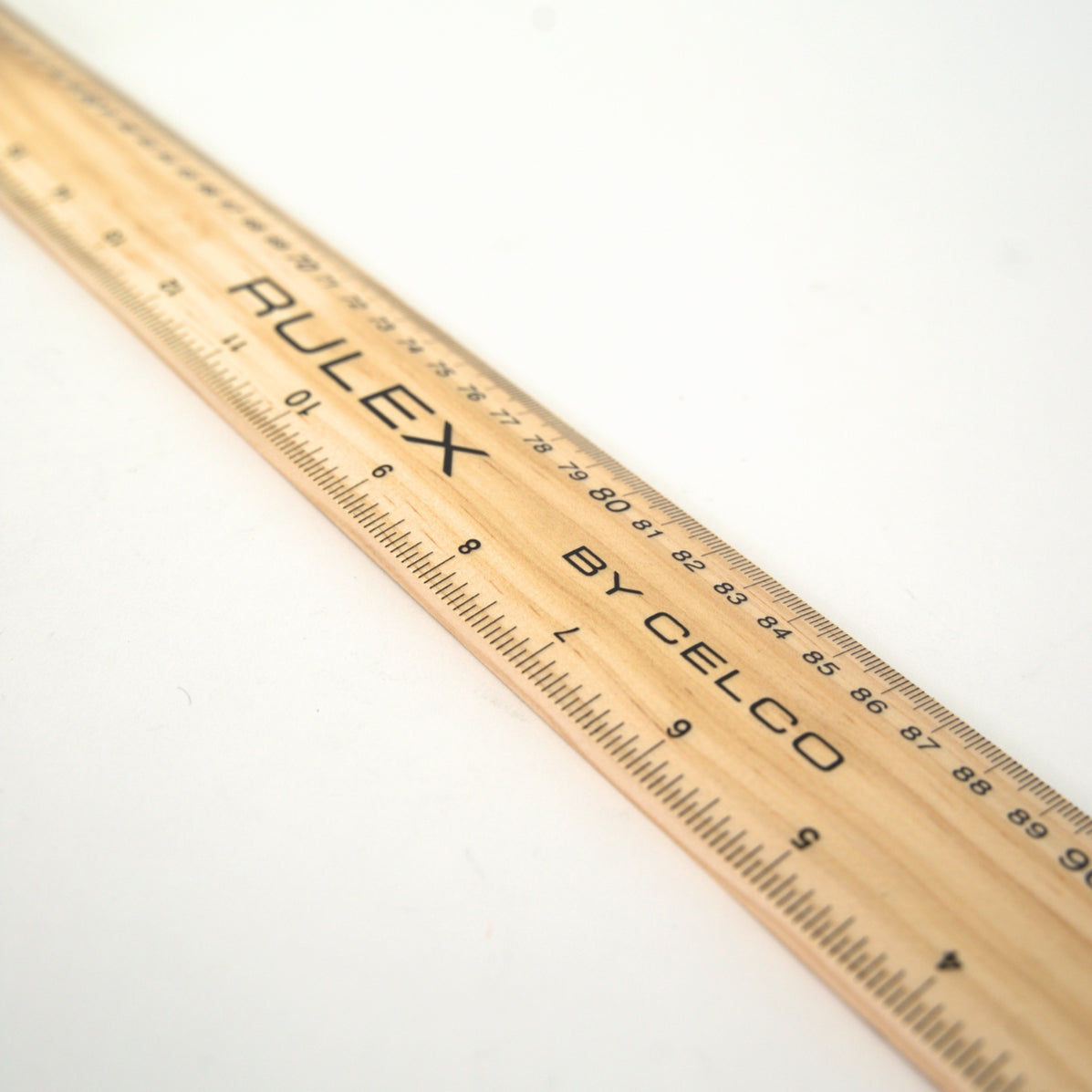 Wooden Blackboard Ruler w Handle - 1 meter long — Mercurius