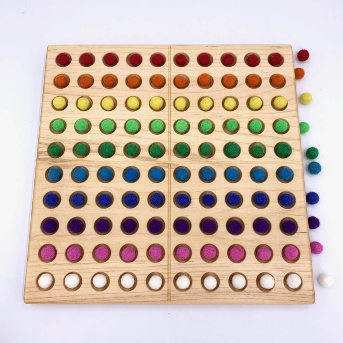 From Jennifer Wooden Hundred Frame with Wool Balls in Australia — Mercurius